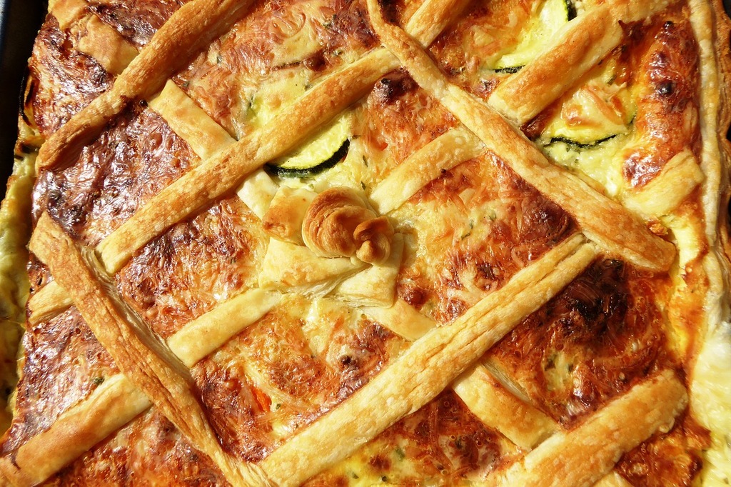 Pasteten, Tartes etc.